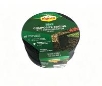 China 4.5inches(height) Plastic Garden Edging Flower Bed 2.2kg  Plastic Lawn Edging for sale