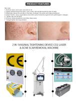 China 60W Fractional CO2 Laser Equipment for Scar Removal and Skin Rejuvenation 10600nm for sale