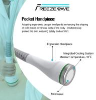 China 2.45GHz Freeze Wave Slimming Machine 80% Fat Reduction Skin Tightening Cellulite Removal for sale