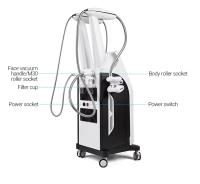 China Professional Endermology LPG Therapy Machine with 3 Body Rollers and 2 Face Vacuum Heads 110V-220V for sale