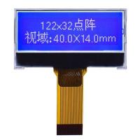 China BXD12232-G06BSW-B Graphic LCD Display Panel 1.5 Inch White on Blue FSTN/CSTN 12232 Model for sale