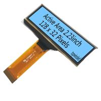 China 12232 LCD Module SPI Negative Display Blue Background White Text Meter 5.5 Inch Amoled Display Panel Replace PMOLED 12232 OLED for sale