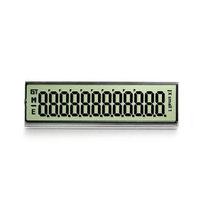 China 12-Digit Long Strip TN Small Digital Display Stock Manufacturer Calculator LCD Screen for sale