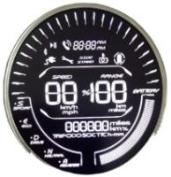 China BEST DISPLAY BXD 7 Segment TN LCD Module Ultra-Wide Operating Temperature Monochrome LCM SMART Energy Meter LCD Panel LED for sale