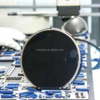 China Custom 480x480 Resolution round TFT Display Module Smart Watch LCD Display with 800x800 Resolution and Capacitive Touch Panel for sale