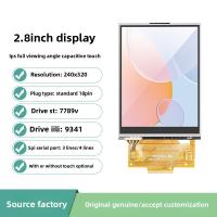 China 2.8 Inch IPS TFT LCD Display Panel with Full Viewing Angle Touch 18Pin Drive ST7789 ILI9341 RGB MIPi SPI Interface TFT for sale