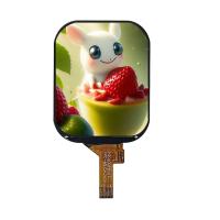 China 2.01 Inch 240X296 Pixel Resolution TFT LCD Screen with Chamfered IPS Display ST7789 Driver IC RGB MIPI SPI Interfaces for sale