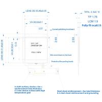 China 1.54 Inch Capacitive Display LCD Color Screen IPS HD Electric Touch Smart Wear with SPI-24PIN MCU for sale
