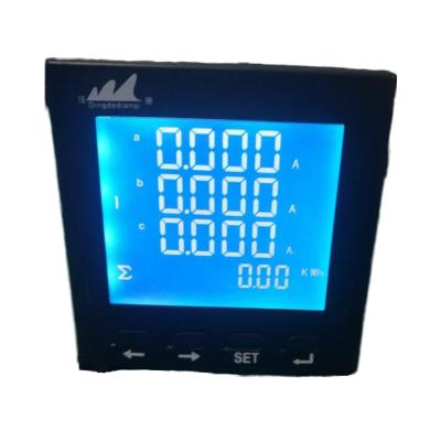China Customizable TN Black White Monochrome LCD Segment Display Screen VA Broken Code Pattern Silk Screen Printing Direct for sale