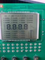 China Customizable TN Black White Monochrome LCD Segment Display Screen VA Broken Code Pattern Silk Screen Printing Direct for sale