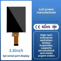 China 2.8inch IPS LCD Screen SPI Connector 10PIN Full Viewing Angle ST7789 Can Be Equipped with Capacitive Screen 240*320 for sale