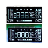 China Large VA Black Display Screen Customized Monochrome Segment LCD White LEDs Backlight 3.3V/5V Driving Voltage for Monitor for sale