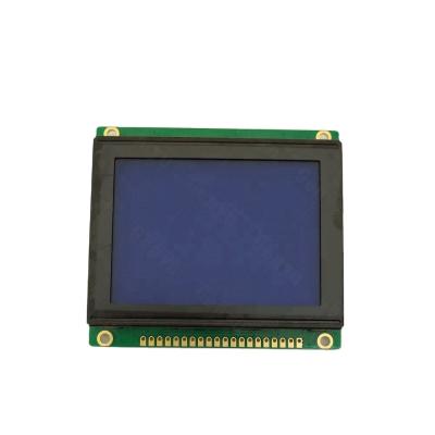 China High Contrast STN Blue LCD 20 Pinout ST7920 ST7921 Monochrome 128x64 Graphical Display Module 12864 Dots 78x72x12.2mm 12 O'clock for sale