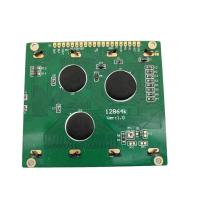 China High Contrast STN Blue LCD 20 Pinout ST7920 ST7921 Monochrome 128x64 Graphical Display Module 12864 Dots 78x72x12.2mm 12 O'clock for sale