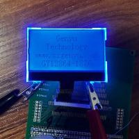 China Monochrome Display 128x64 FSTN Positive Transmissive Blue Backlight ST7567 SPI Interface 2.15 Inch COG Custom Graphic LCD 2.8V for sale