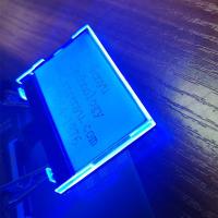 China Monochrome Display 128x64 FSTN Positive Transmissive Blue Backlight ST7567 SPI Interface 2.15 Inch COG Custom Graphic LCD 2.8V for sale