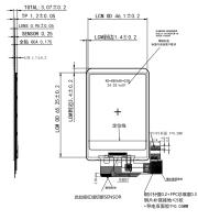 China 2.8 Inch High-Resolution TFT LCD Display Module 480*640 IPS with LCM Type SPI Interface ST7701S Driver IC for sale