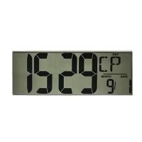 China Black Characters TN Positive Reflective No Backlight 7 Segment LCD Display Gray Screen 1/2 Duty 1/2 Bias Custom Size for Wall for sale