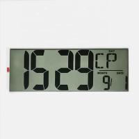 China Black Characters TN Positive Reflective No Backlight 7 Segment LCD Display Gray Screen 1/2 Duty 1/2 Bias Custom Size for Wall for sale