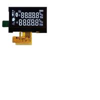 China OEM&ODM Custom 8-Digit 7-Segment LCD Display Module TN VA Technology Black Background Smart Home Application HT1621/HT1622 Drive for sale