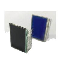 China Customized STN Blue Negative Transmissive LCD 8-Digit 7-Segment LCD Panel White Backlight 12 O'clock Viewing Direction 20-Pin for sale