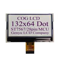 China Custom 132*64 Mono Gray 2.9 Inch 8 Bit Parallel Mcu 28 Pin Socket Fpc St7567 132x64 Graphic FSTN Positive Transflective LCD for sale