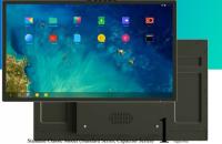 China New Black Wall-mounted Advertising Machine with LED Backlit 16:9 Display Ratio Built-in Speaker 1-Year Warranty for Business Use for sale