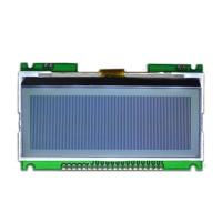 China COG 3.2-Inch TN LCD Screen 128x32 Dot Matrix Display with Negative Blue Background White Text LED Backlight Soldering Required for sale