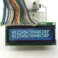China Character LCD 16x2 2x16 1602A Full Viewing Angle LCD Screen Wide Temperature I2C Interface Model LCD Display for sale