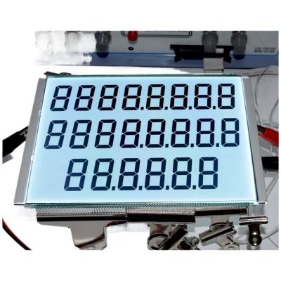 China BESTDISPLAY Custom-Made Fuel Pump LCD Glass Screen 776 886 20 22-Bit Monochrome TN Display for Fuel Dispensers for sale