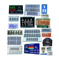 China BESTDISPLAY Custom-Made Fuel Pump LCD Glass Screen 776 886 20 22-Bit Monochrome TN Display for Fuel Dispensers for sale