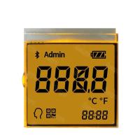 China LCD 4/14 Digit 7 Segment Screen Display RGB 3 Colors Backlight TN Positive Transflective 3.0V Custom Size for Forehead Guns for sale