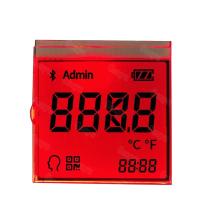 China LCD 4/14 Digit 7 Segment Screen Display RGB 3 Colors Backlight TN Positive Transflective 3.0V Custom Size for Forehead Guns for sale