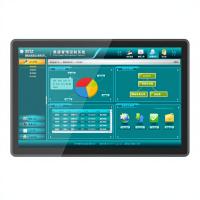 China 21.5-inch Fully Enclosed Embedded Industrial Panel PC IP65 Rating Aluminium Construction 4GB RAM High-Resolution 1920x1080 Stock for sale
