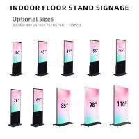China 32 43 49 50 55 65 75inch Android Touch Screen Kiosk Totem Display Advertising Player LCD Indoor Floor-standing Digital Signage for sale