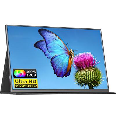 China New Portable Monitor 15.6 Inches 1920x1080 Touch IPS Extended 60Hz External Screen with Type-C/ for Nintendo Switch for sale