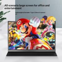 China 14inch Portable Monitor 2.5k Ultra-clear LED Backlight 300cd/m2 Brightness Switch Mobile Phone Laptop 16:10 External Expansion for sale