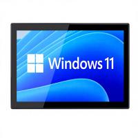 China 18.5 Inch Fully Enclosed Embedded Computer Industrial Panel PC IP65 Rating Aluminium Construction 8GB RAM I3 Stock 1920x1080 for sale