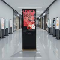 China 43-85 Inch Touch Screen High Definition TFT LCD Floor Standing Display Advertising Kiosk for Retail Store for sale