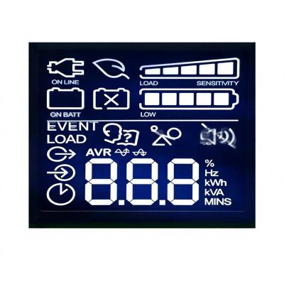 China Custom Monochrome LCD Display Module for Fuel Dispenser Gas Station Pump Segment LCD Panel for sale