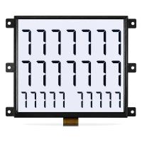 China Self Service Fuel Station Dedicated LCD Display Module 24 Digit Segment Panel for Fuel Management System for sale