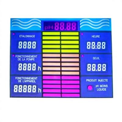 China Industrial Wide Temperature -40C to 80C Monochrome LCD Module PIN FPC for EV Charging Station for sale