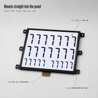 China Fuel Dispenser Display Module LCM TN Static Segment Panel 24 Digit Wide Temperature for Gas Station Pump for sale