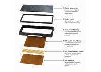 China 10.1 Inch 1920x1200 TFT LCD Module Medical Device Display WUXGA Dual LVDS Screen 580 Nits 51 Pin FPC Panel for sale