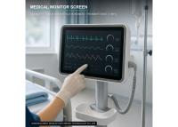 China 8 Inch 800x480 TFT LCD Module with Capacitive Touch Panel 6H Medical Monitor Display Screen 50 Pin RGB for sale