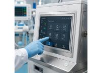 China 8 Inch 800x480 TFT LCD Module with Capacitive Touch Panel 6H Medical Monitor Display Screen 50 Pin RGB for sale