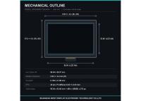 China 4.3 Inch 480x272 WQVGA Wide Temperature 1200 Nits High Brightness TFT LCD Module for Vehicle Instrument Cluster for sale