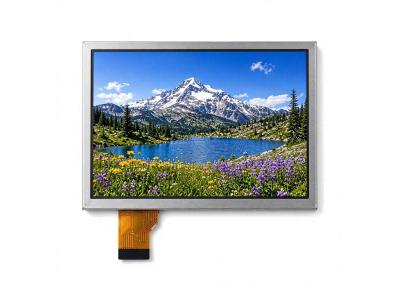 China HMI Human Machine Interface 5 Inch 800x480 WVGA TFT LCD Wide Temperature High Brightness Vibration Resistant Module for sale