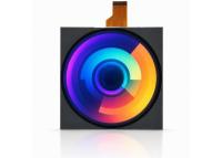 China 5.0 Inch Round Touch Display with 1080x1080 Capacitive Touch Circular LCD for Smart Home Control Panel for sale