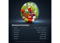 China 4 Inch Round LCD Screen 720x720 MIPI Circular TFT Module 1000 Nits IPS for Medical Device and Laboratory Instrument for sale